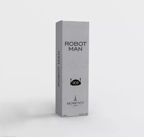 Moments Paris - Perfume Robot Man 15ml - Perfume - Magazine Luiza