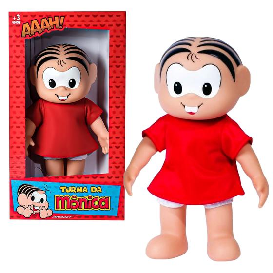 Mônica Clássica Boneca Grande 36 Cm Da Turma Da Mônica - Baby Brink ...