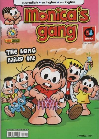 Monica em inglês vol 48 - the long nailed one - mauricio de sousa ...
