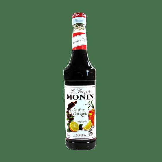 Monin Chá Preto com Limão (Lemon tea) 700ml - Xarope para Bebida ...