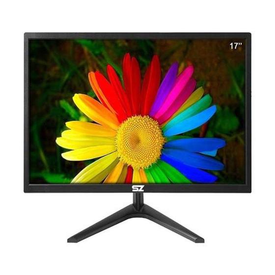 Monitor 17" led svga, hdmi,vga, vesa preto - bluecase - Monitor para ...