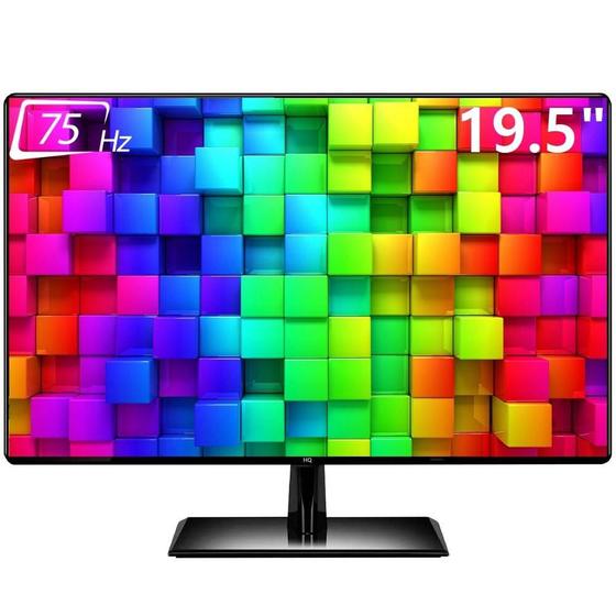 Monitor 19.5 Led Widescreen 75hz Hdmi Hq 19.5hq-led Vesa Ajuste de ...