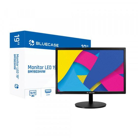 Monitor 19" led bm19d3hvw bluecase / hdmi / vga / preto - Monitor para ...