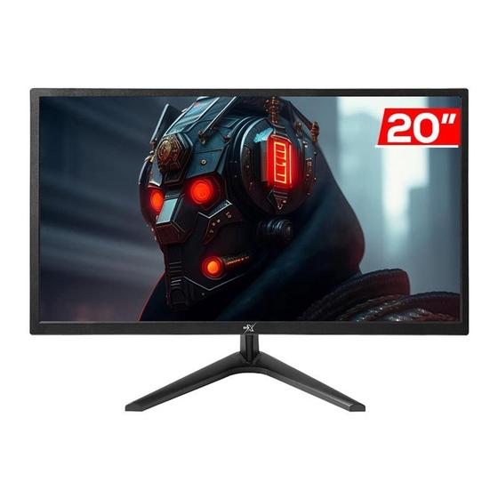 Monitor 20" LED, Widescreen , 60Hz, HD+, HDMI, VGA, VESA - BRX ...