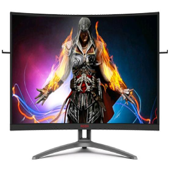 Monitor aoc 32" led gamer agon full hd curvo 165hz 1ms freesync ...