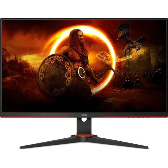 Monitor AOC Gamer Viper 24" Polegadas Full HD VA Vesa 165Hz FreeSync ...