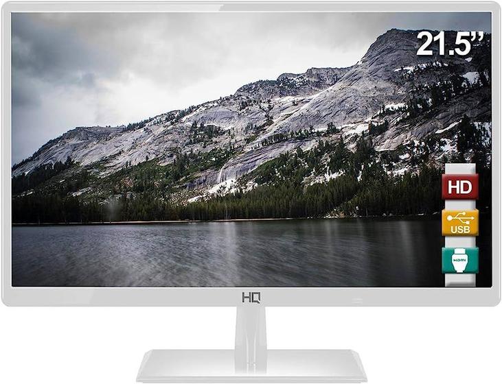 Monitor Branco 21,5 Led Hdmi - HQ - Monitor para Computador - Magazine ...