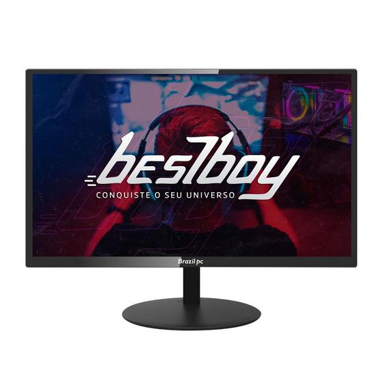 Monitor Brazilpc 19 Polegadas Led Widescreen 60hz Hdmi/vga Bpc-19we02-b ...