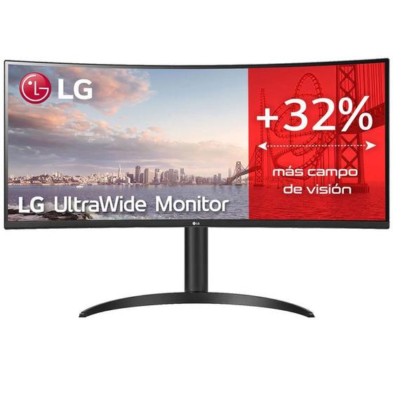 Monitor Curvo Lg De Ultrawide 34Wp65C B 34 Pol Wqhd 160 Hz - Monitor ...