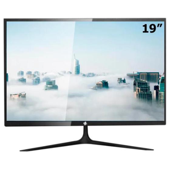 Monitor De Led 19 Polegadas Tronos TRS-HK 19WY Widescreen Preto - Monitor para Computador ...