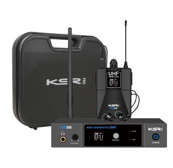 Monitor De Palco Sem Fio fone ponto retorno ksr pro psm200 - Monitor de ...