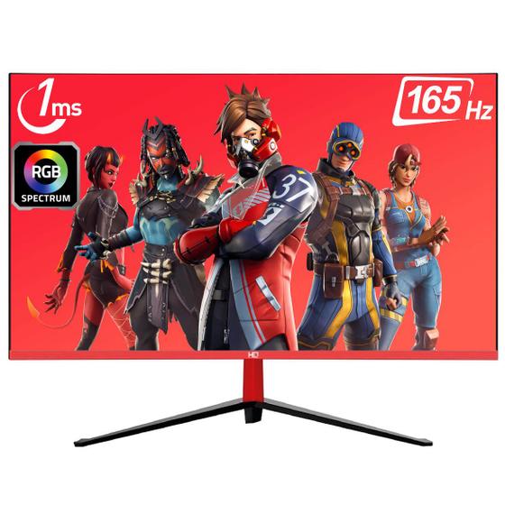 Monitor Gamer 24", 1ms, 144Hz a 165Hz ,Full HD, Curvo, RGB, Display ...