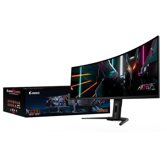 Monitor Gamer AORUS 49 DualQHD, 144Hz, 0.03ms, QD-OLED, HDMI e ...