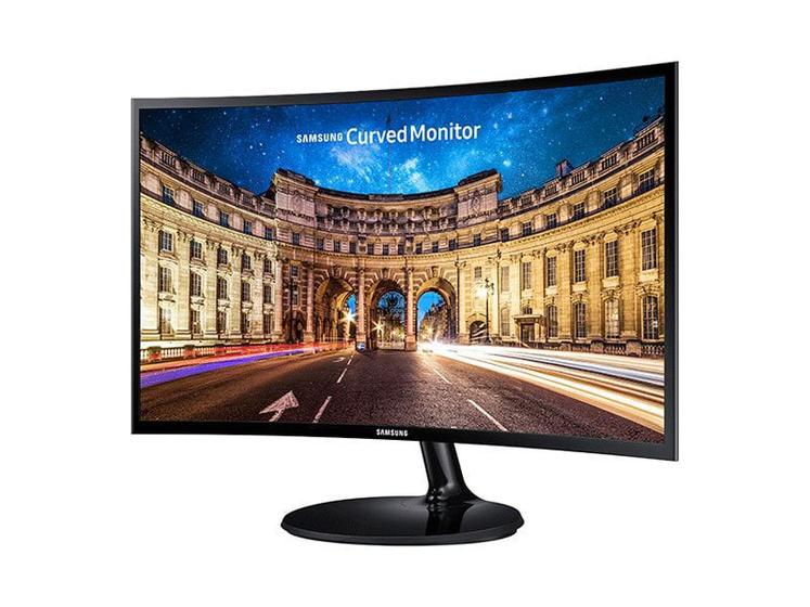 Monitor Gamer Curvo Full HD 24" Polegada Samsung CF390 LC24F390FHLMZD ...