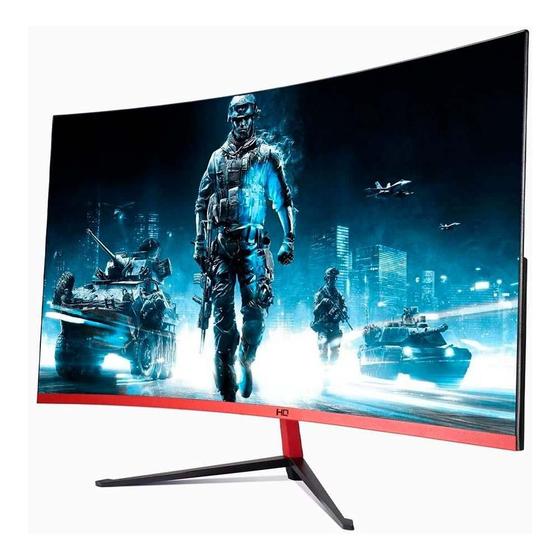 Monitor Gamer Curvo HQ 24 LED Full HD, 165 Hz, 1ms, HDMI, DisplayPort ...