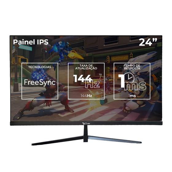 Monitor Gamer Duex DX240ZG, 24 Pol. IPS, FHD, 1ms, 144Hz, FreeSync ...