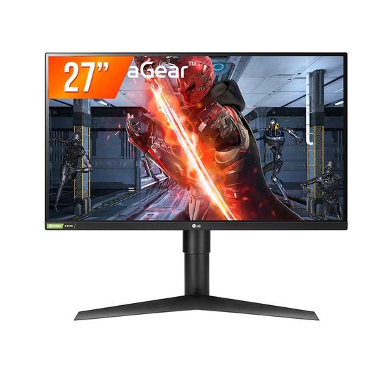 Monitor Gamer IPS 27" Full HD LG UltraGear 240Hz 1ms NVIDIA AMD ...