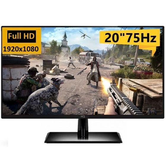 Monitor Gamer LED 19.5" Full HD 75Hz Widescreen HDMI modo jogo VESA HQ ...