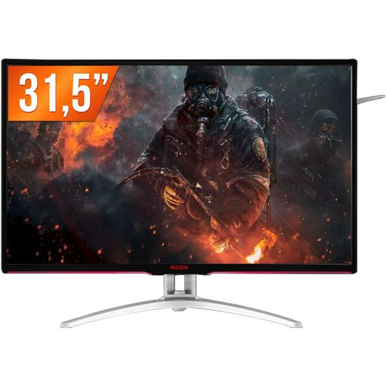 Monitor Gamer LED 31,5" AOC Agon 144Hz 5ms Tela Curva Full HD AG322FCX ...