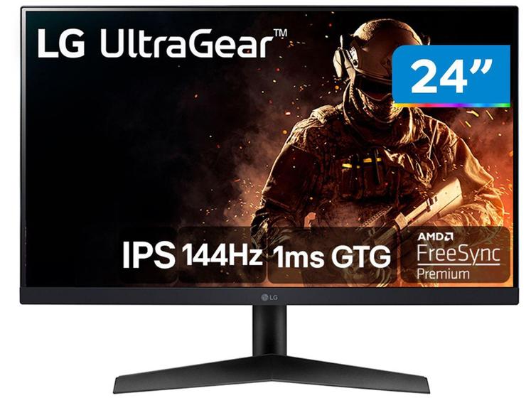 Monitor Gamer LG UltraGear 24GN60R-B 24” - Full HD 144Hz IPS 1ms HDMI ...