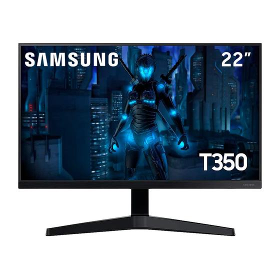 Monitor Gamer Samsung 22" Full HD IPS 75Hz 5ms FreeSync T350 Bivolt ...