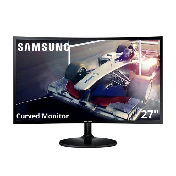 Monitor Gamer Samsung Curvo 27'' Full HD Ips 60hz 4ms LC27F390FHLMZD ...