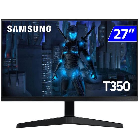 Monitor Gamer Samsung Serie T350 IPS 27 FHD HDMI VGA LF27T350FHLMZD ...
