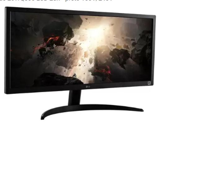Monitor Gamer UltraWide LG 26WQ500-B 25,7” - Full HD 75Hz IPS 1ms HDMI FreeSync - Monitor Gamer ...