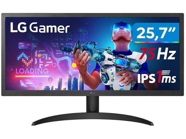 Monitor Gamer UltraWide LG 26WQ500-B 25,7” - Full HD 75Hz IPS 1ms HDMI ...
