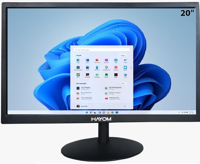 Monitor GAMER Widescreen FULL HD 20" VGA e HDMI - HAYOM - Monitor Gamer ...