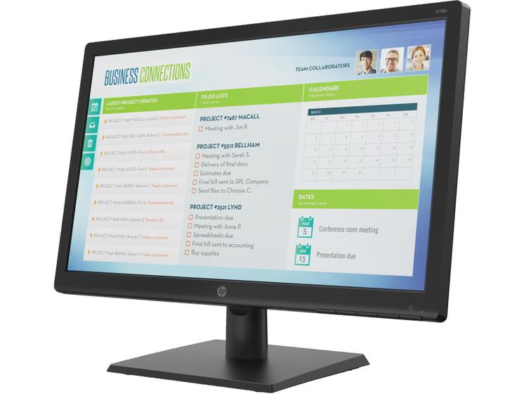 Monitor hp v19b led 18.5" vga - Monitor para Computador - Magazine Luiza