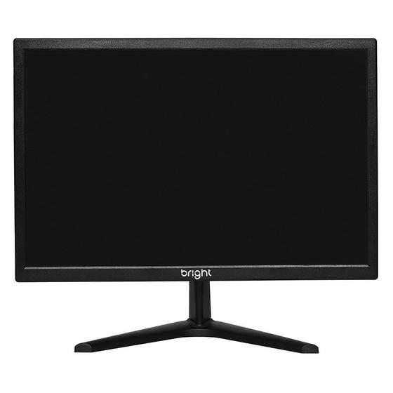 Monitor LED 19" Bright MT001 Office, HD, Resolução 1440x900, HDMI, VGA ...