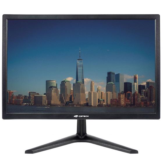 Monitor LED 19" C3Tech MR-19, IPS, HD 1440x900, HDMI/VGA, Preto ...