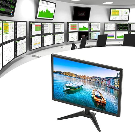 Monitor Led 19 Polegadas Computador Full Hd 1440x900 Hdmi 60hz Preto ...