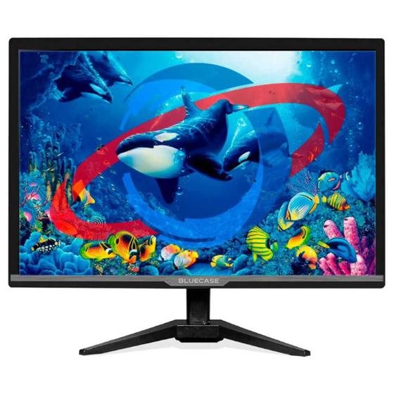 Monitor Led 19 Widescreen Full HD Vga HDMI Vesa Pc Slim Bluecase ...
