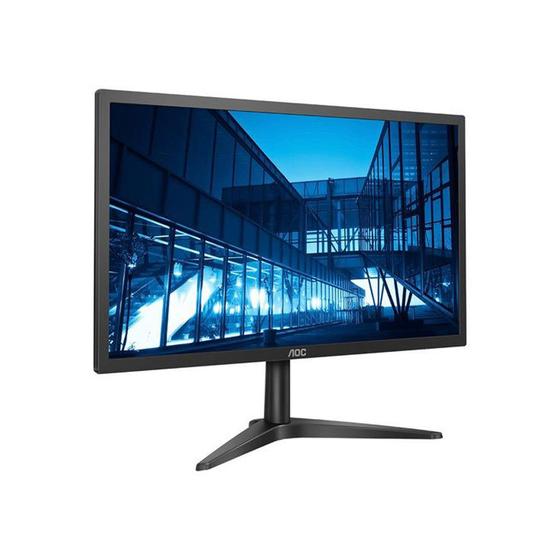 Monitor LED 21.5 Polegadas AOC Widescreen Full HD 22B1H - Monitores ...