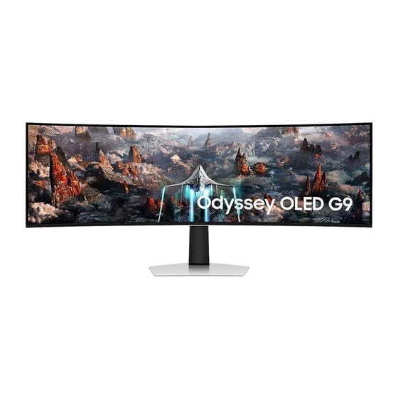 Monitor Oled Gamer Odyssey G9 Curvo LS49CG930SLXZD 49 Polegadas Samsung ...