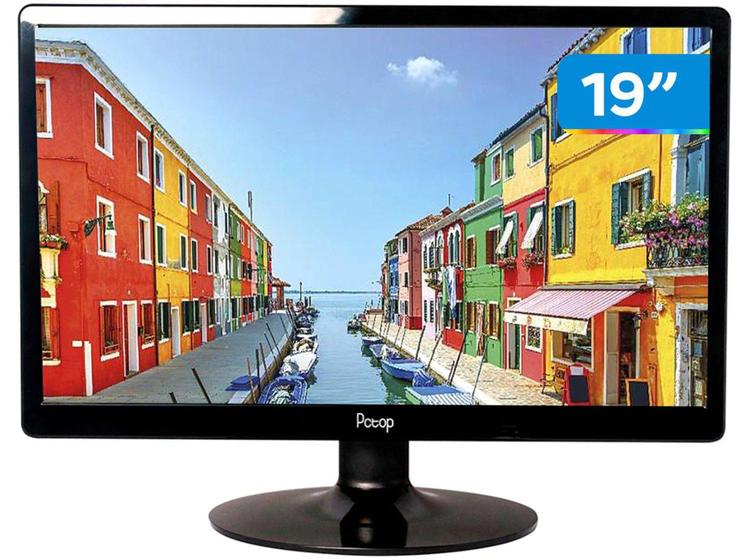 Monitor para PC PCTop Slim MLP190HDMI 19” LED - IPS Widescreen HD HDMI ...