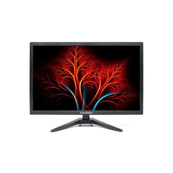 Monitor PC 19" 60Hz Full HD 1080p Montagem Vesa Original Preto - EVEREX ...