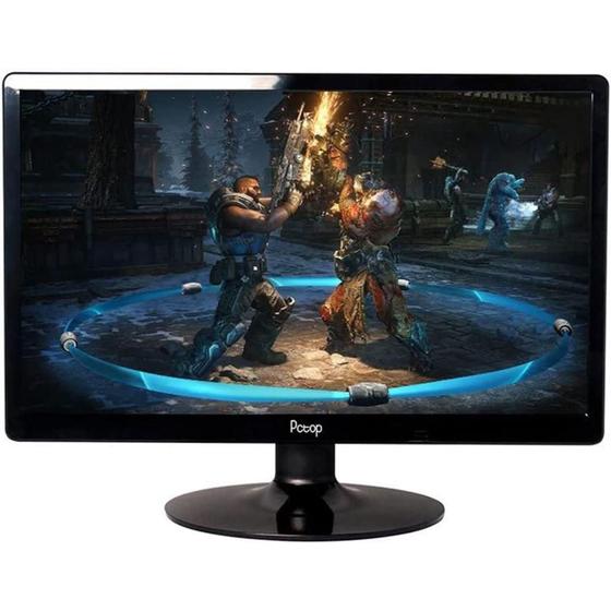 Monitor Pctop Led 20Pol. 60Hz 5Ms Hdmi Vga - Preto Bivolt - Pc Top ...