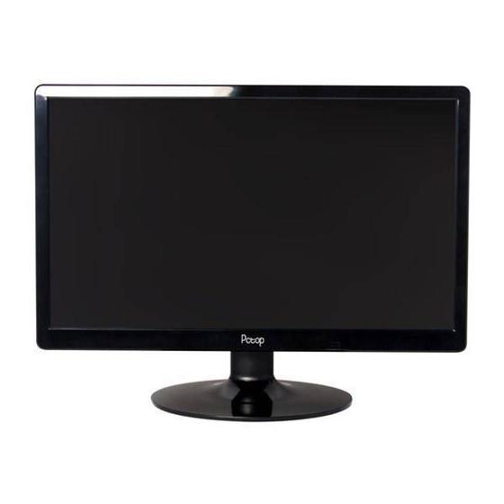 Monitor PCTOP SLIM 19.5 LED com HDMI PRETO- MLP195HDMI - Monitor para ...