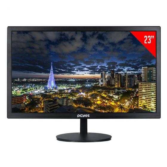 Monitor Pcyes 23'' Polegadas Led Full HD HDMI VGA - PKMO23 - Monitor ...