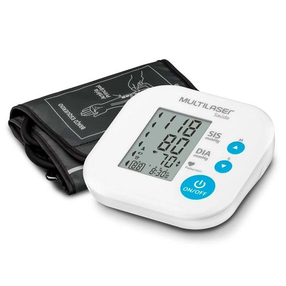 Monitor Pressão Arterial Digital de Braço Multi Saúde HC090 ...