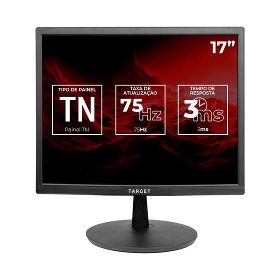Monitor TGT ST17G, 17 Pol., TN, HD, 3ms, 75Hz, HDMI, TGT-ST17G-BL01 ...