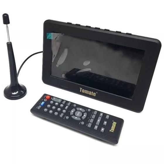 Monitor Tv Digital Portátil 9 Pol Led HD Tomate MTM-909 - Tv Portátil ...