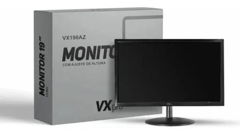 Monitor VX PRO 19" Led Vga/hdmi, Altura Ajustável -VX 190ZH - Monitor para Computador - Magazine ...
