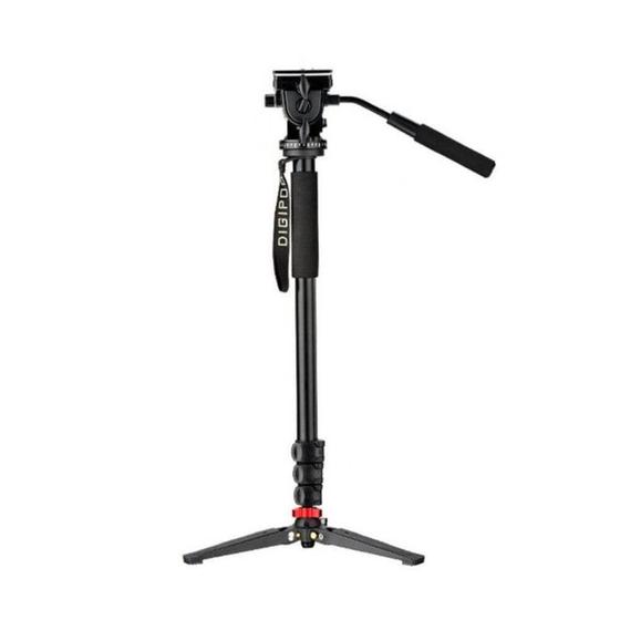 Monopé Digipod MP-274VH com Pé de Galinha e Cabeça Semi-Hidráulica para ...