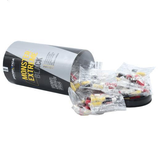Monster Extreme Black Bcaa Creatina Arginina Cafeina 22 Pack ...