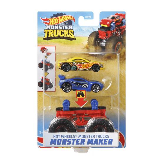 Monster Maker Vermelho - Transforme seus Hot Wheels em Monster Trucks ...