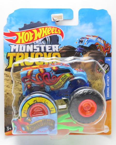Monster Trucks - Abyss-Mal 52 - 1/64 - Hot Wheels - Carrinho de ...